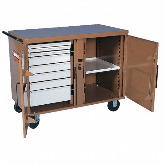 KNAACK, Mobile Cabinet Workbench, Mobile, Cabinet Workbench - 13R508|49 ...
