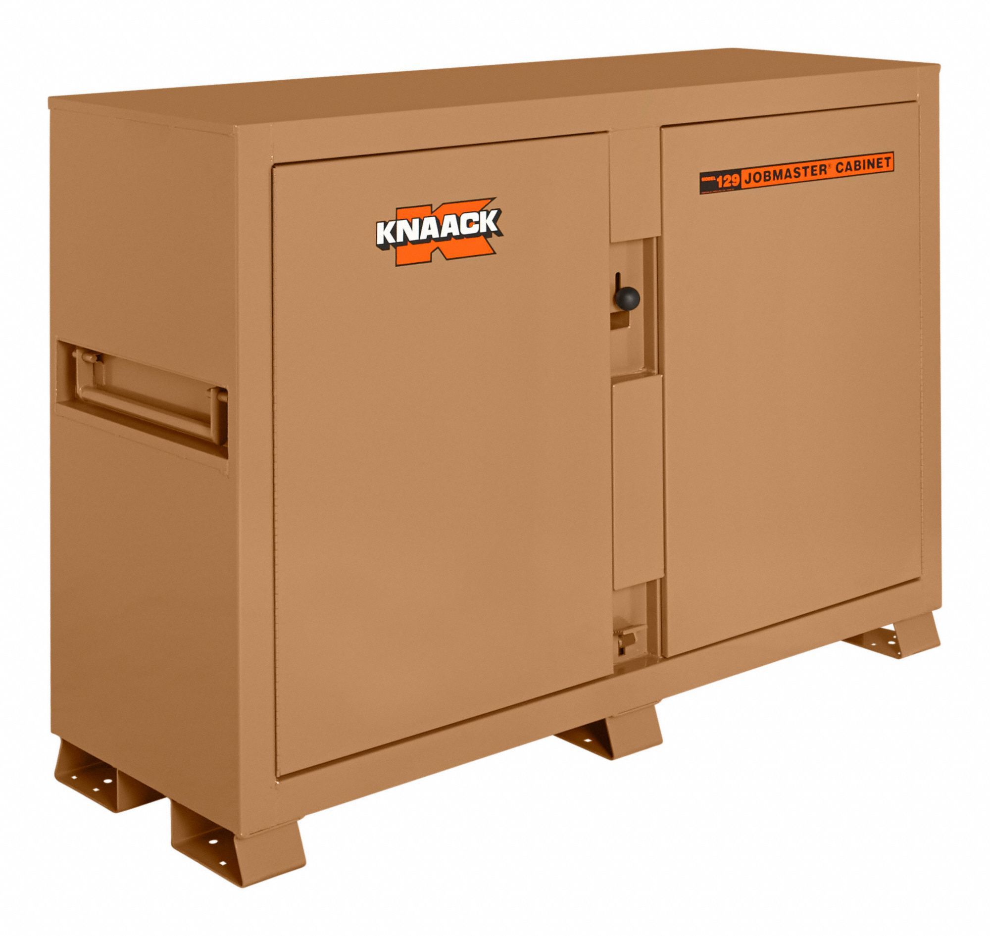 KNAACK, 72 in W x 24 in D x 51 in H, 48 cu ft, Jobsite Cabinet - 13R514 ...