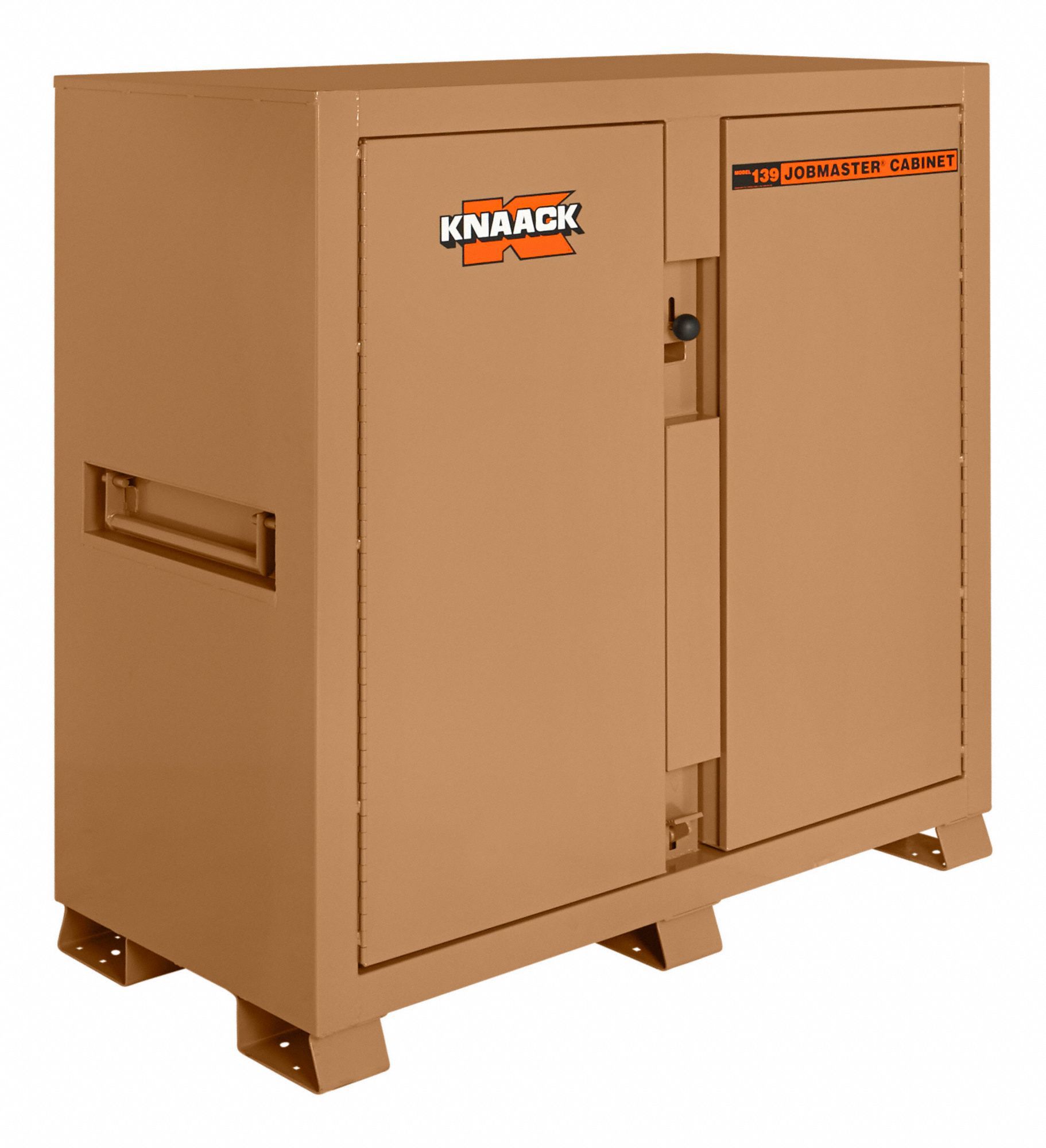 KNAACK, 60 in W x 30 in D x 60 in H, 59.4 cu ft, Jobsite Cabinet ...