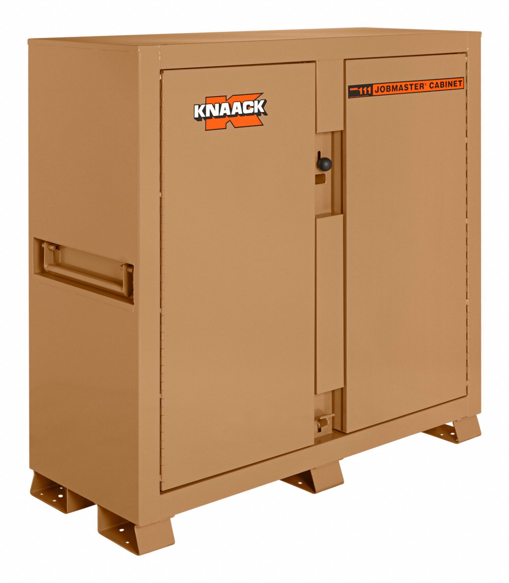 KNAACK, 60 in W x 24 in D x 60 in H, 47.5 cu ft, Jobsite Cabinet ...