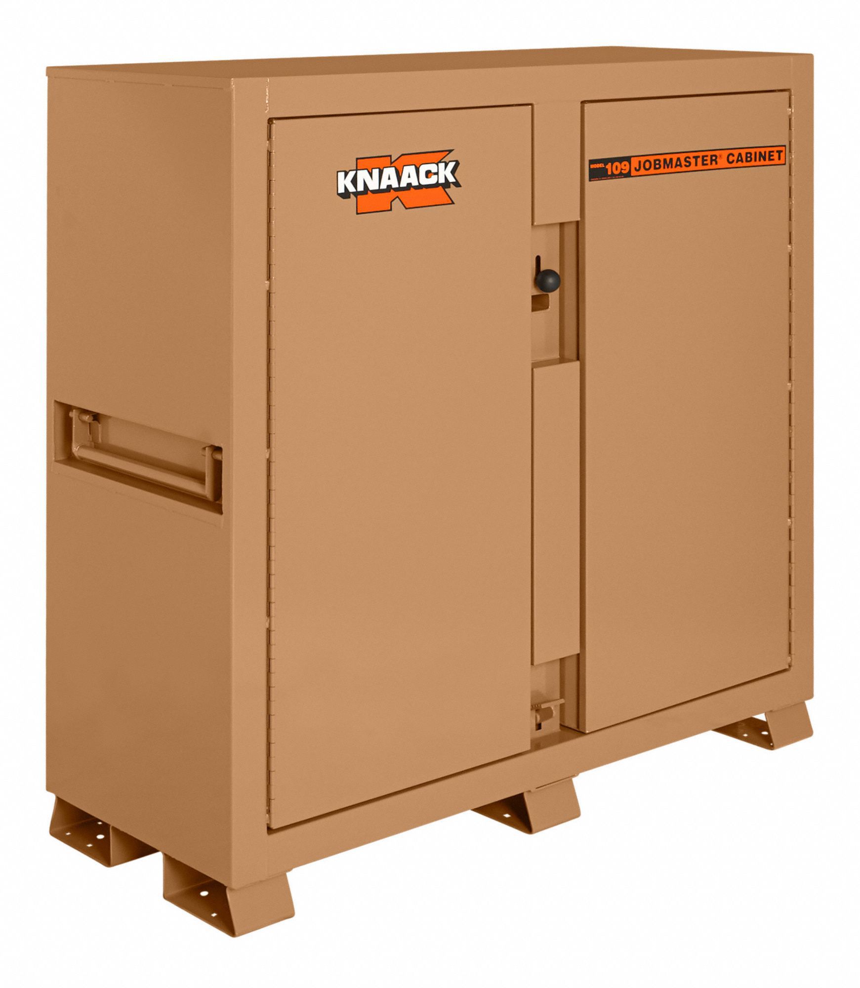 KNAACK, 60 in W x 24 in D x 60 in H, 47.5 cu ft, Jobsite Cabinet ...