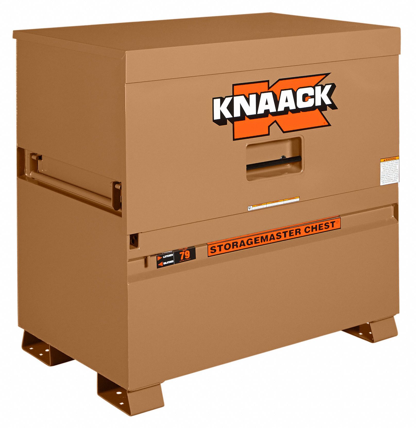 KNAACK, 48 in W x 30 in D x 49 in H, 38.2 cu ft, Piano-Style Jobsite ...
