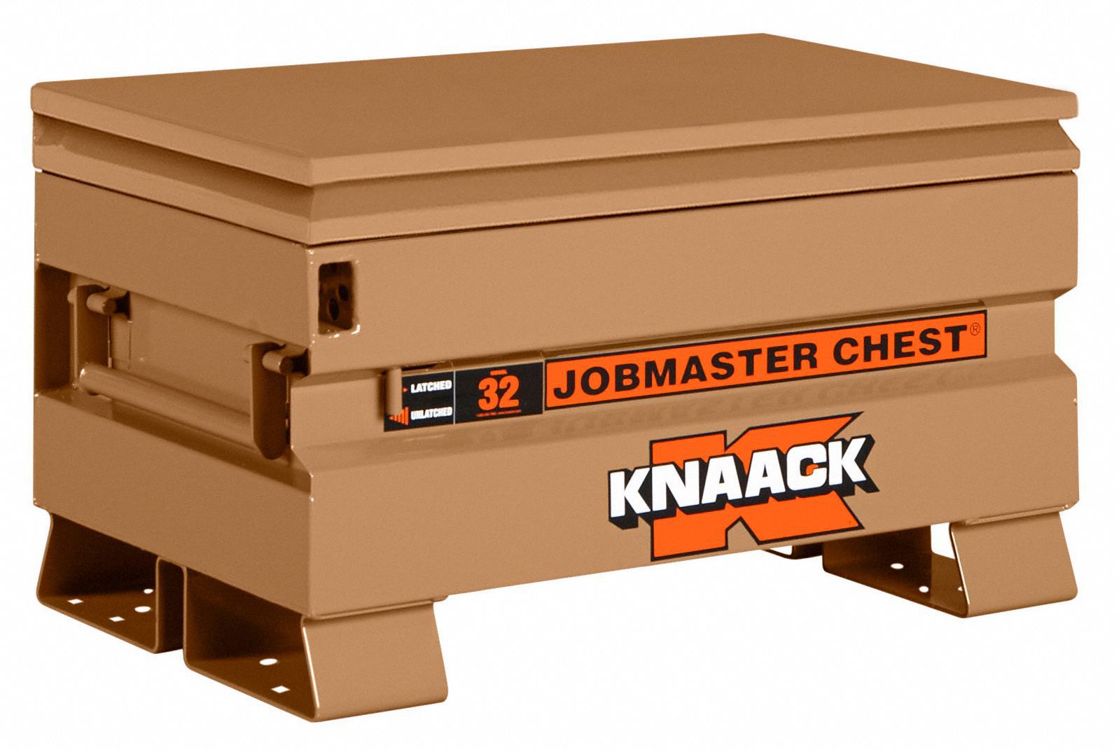 KNAACK, 32 in W x 19 in D x 19 in H, 5 cu ft, Jobsite Box - 13R535|32 ...