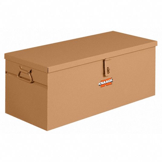 KNAACK, 28 in W x 12 in D x 12 in H, 2.3 cu ft, Jobsite Box - 13R537|28 ...