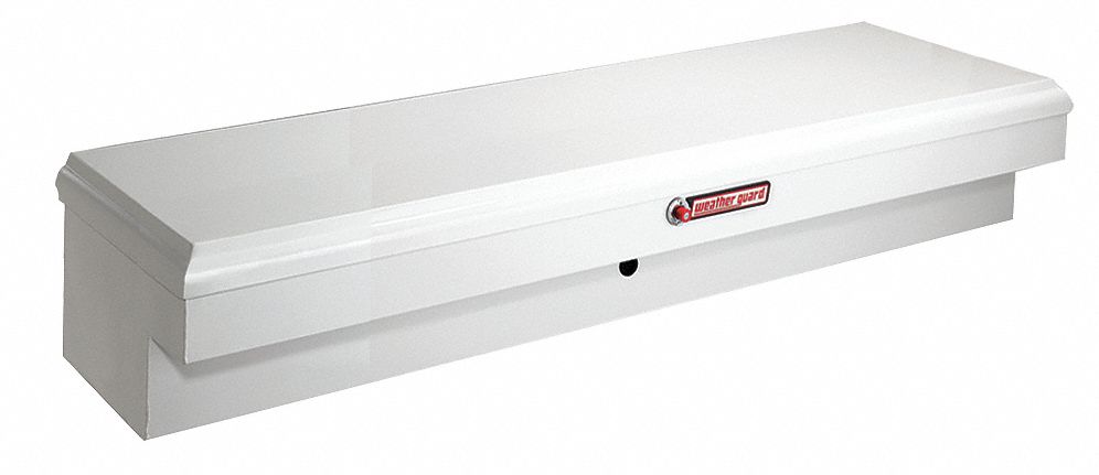 WEATHER GUARD, Steel, 18 in Overall Dp, Side-Mount Truck Box - 13R582 ...