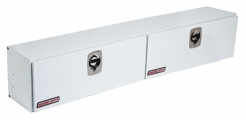 WEATHER GUARD, Topside Truck Box, Double Drop-Down Doors Lid, Topside ...