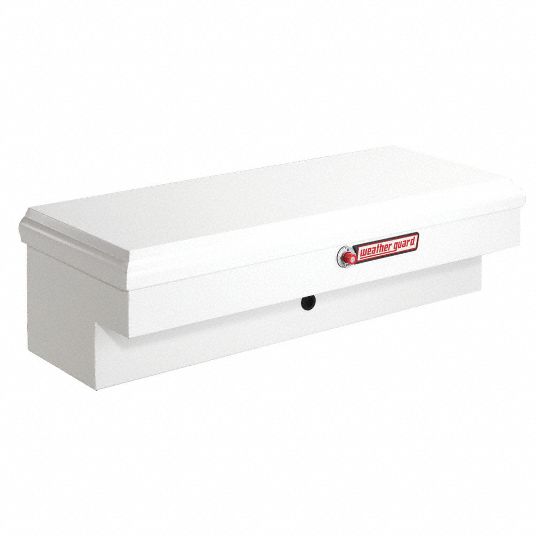 WEATHER GUARD, Steel, 18 in Overall Dp, Side-Mount Truck Box - 13R587 ...