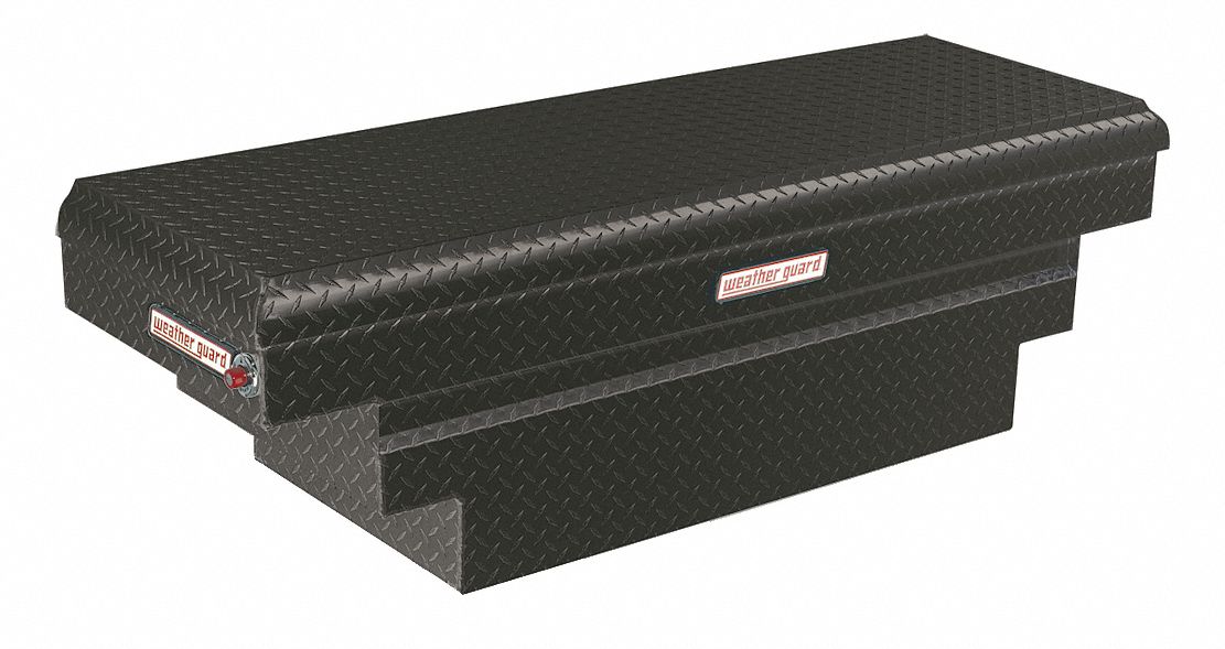 WEATHER GUARD, Aluminum, 20 1/4 in Overall Dp, Crossover Truck Box ...