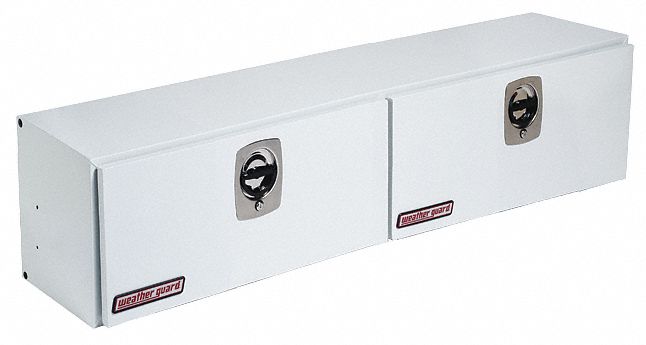 WEATHER GUARD, Topside Truck Box, Double Drop-Down Doors Lid, Topside ...