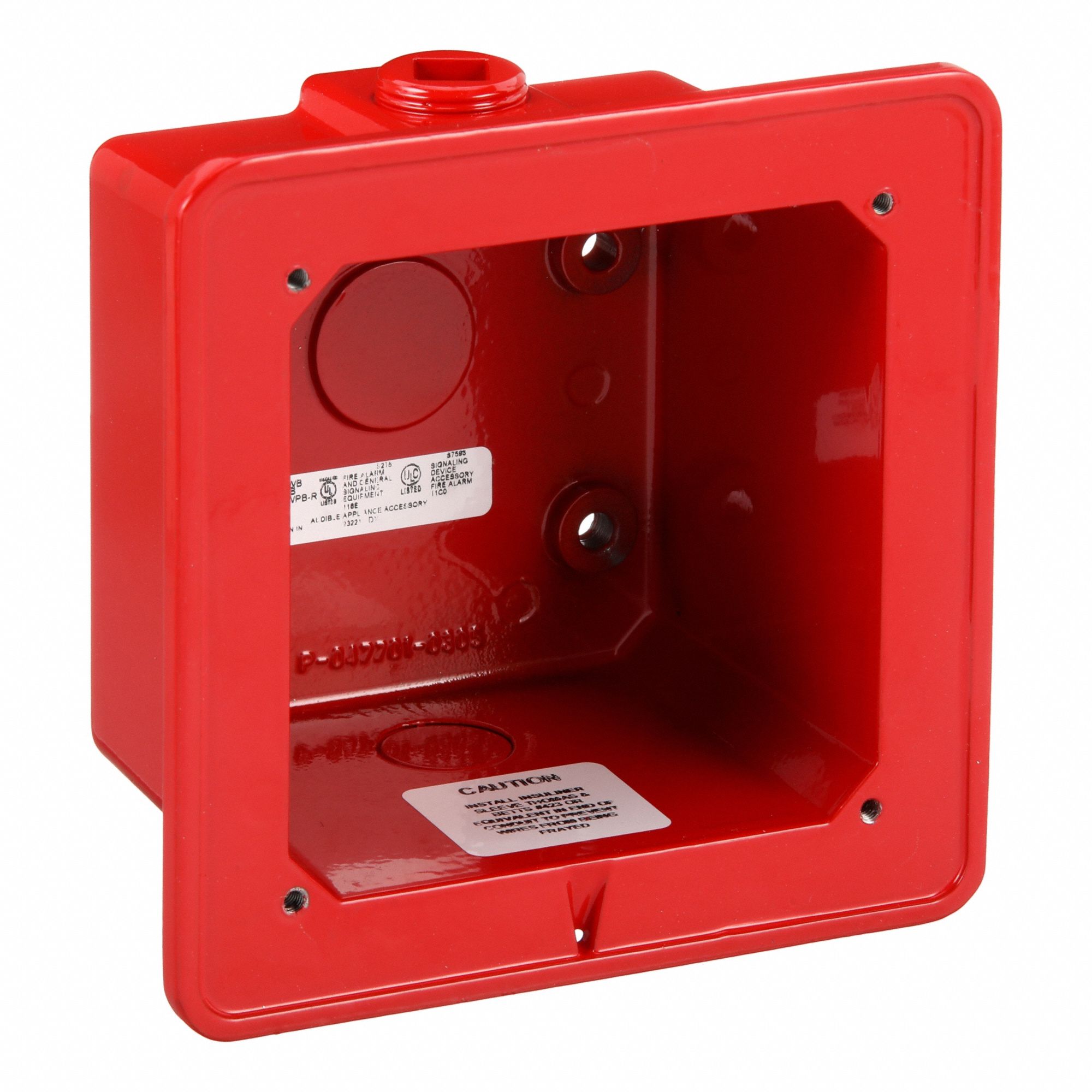 EDWARDS SIGNALING, Red, Surface, Box - 13T114|2459-WPB-R - Grainger