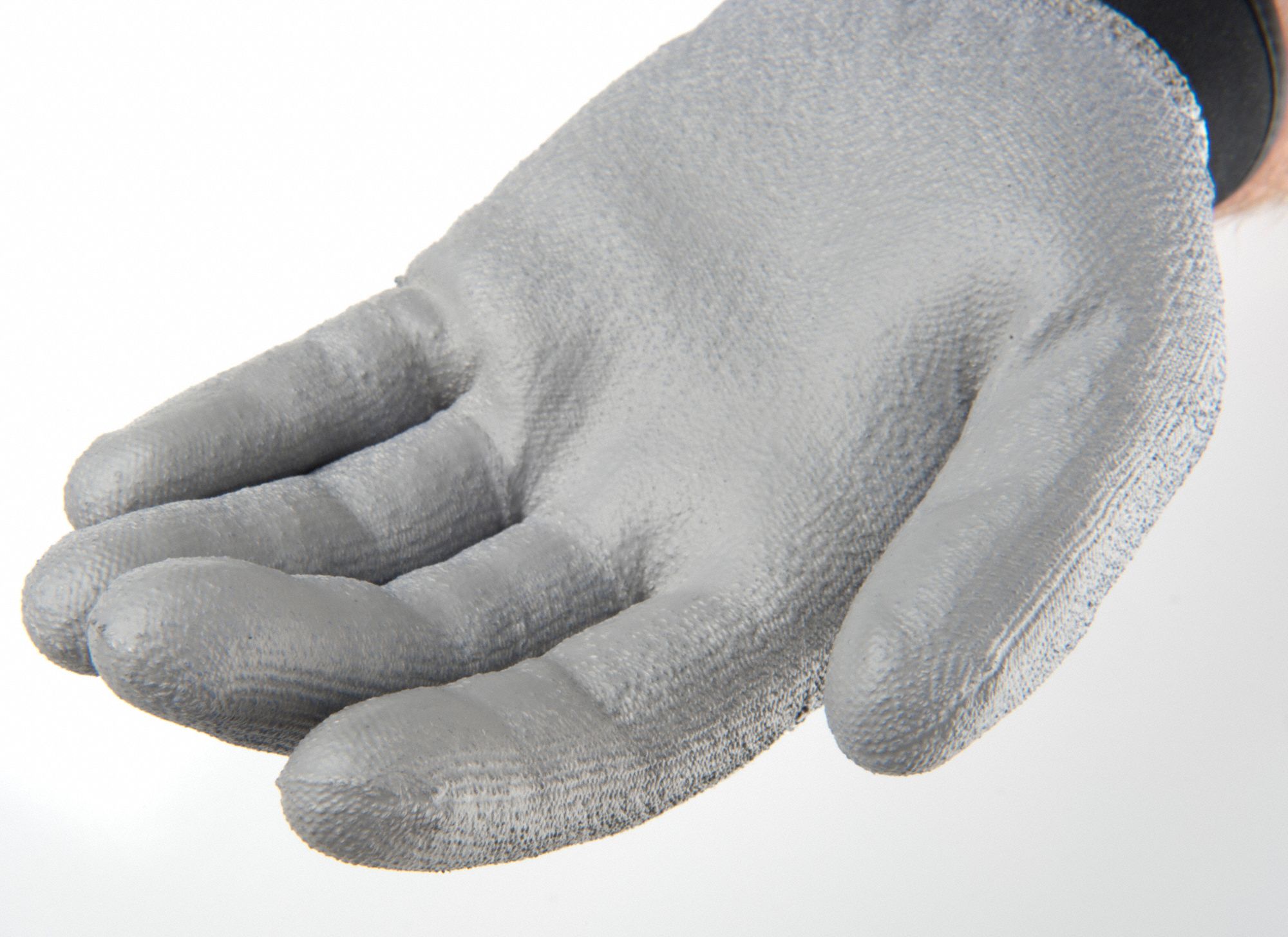 ANSELL Cut Resistant Gloves, L, 2 ANSI/ISEA Cut Level, Polyurethane ...