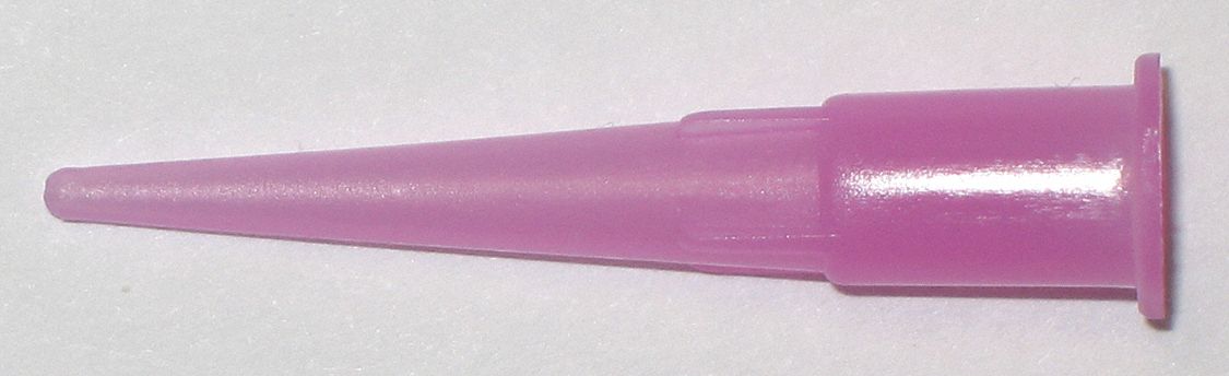 LOCTITE DISPENSE NEEDLE,PINK,1/64 IN - Dispensing Syringe Tips & Caps ...