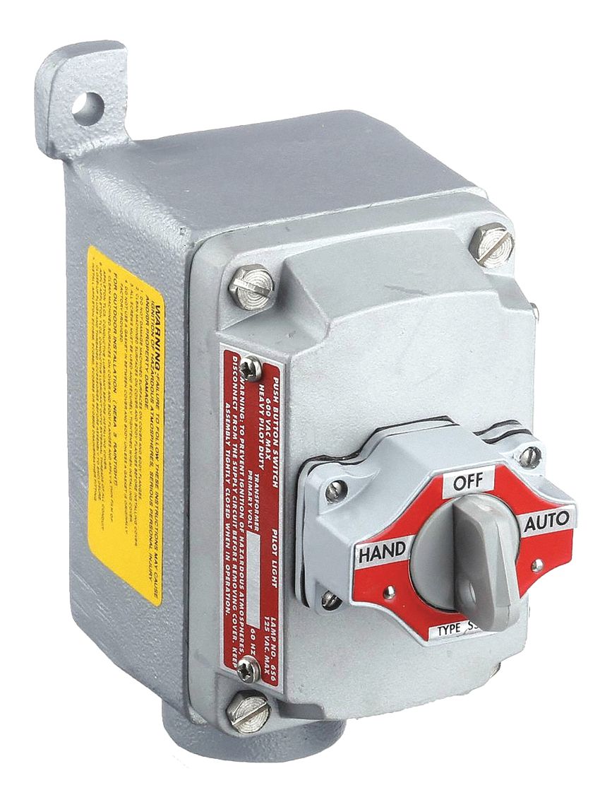 1 Gang, Selector Switch, Selector Switch Control Station - 13V183 ...