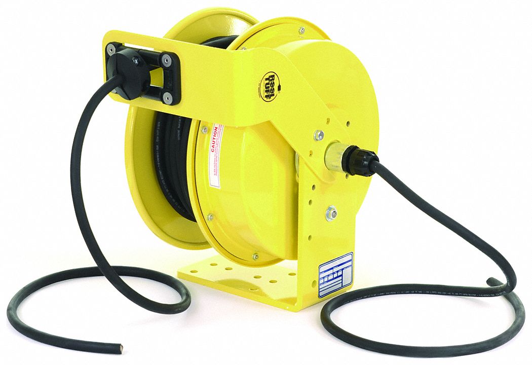 KH INDUSTRIES Extension Cord Reel: Flying Lead, Flying Lead, Flying ...
