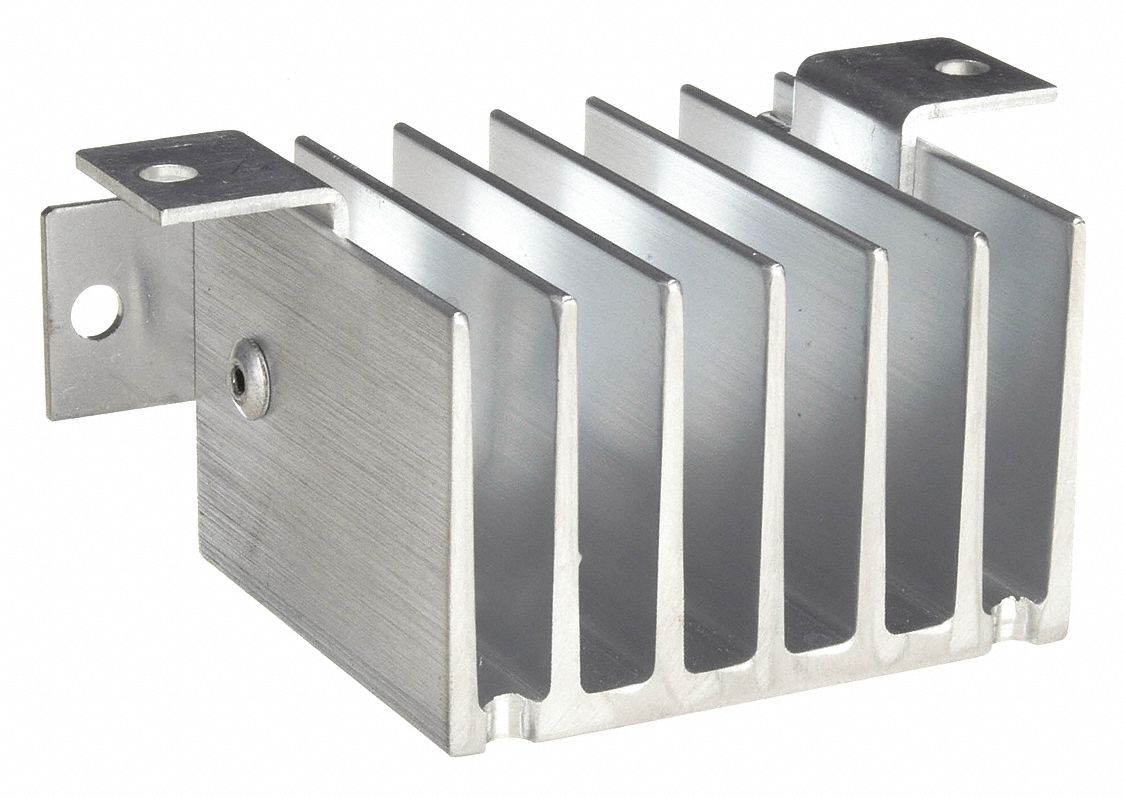 CRYDOM, Panel Heat Sink Mounting, Aluminum, Heat Sink - 13V333|HS251 ...