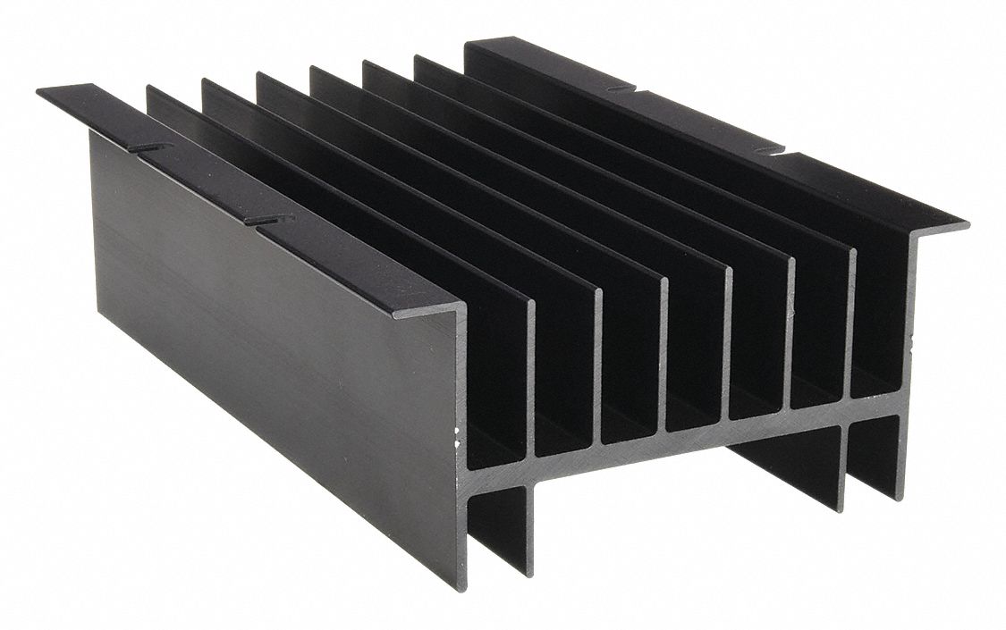 CRYDOM, Panel Heat Sink Mounting, Aluminum, Heat Sink - 13V340|HS072 ...