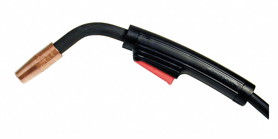 LINCOLN ELECTRIC MIG GUN, MAGNUM 100L, 100 A, 0.035 IN, 10 FT, 4-PIN MS ...