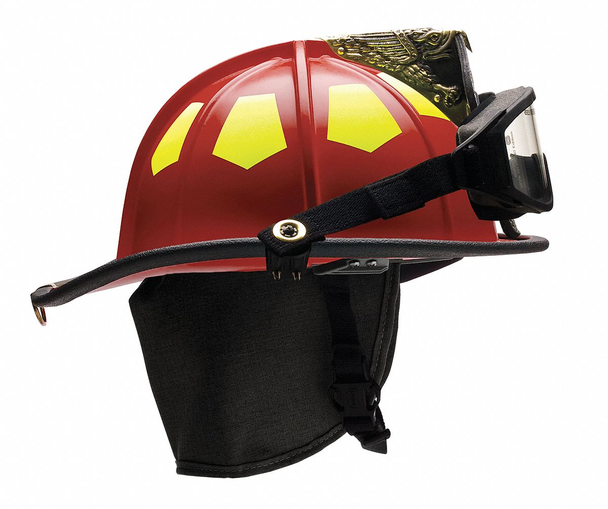 BULLARD, 6-1/2 to 8 Fits Hat Size, Red, Fire Helmet - 13W078|UM6RDGIZ2 ...