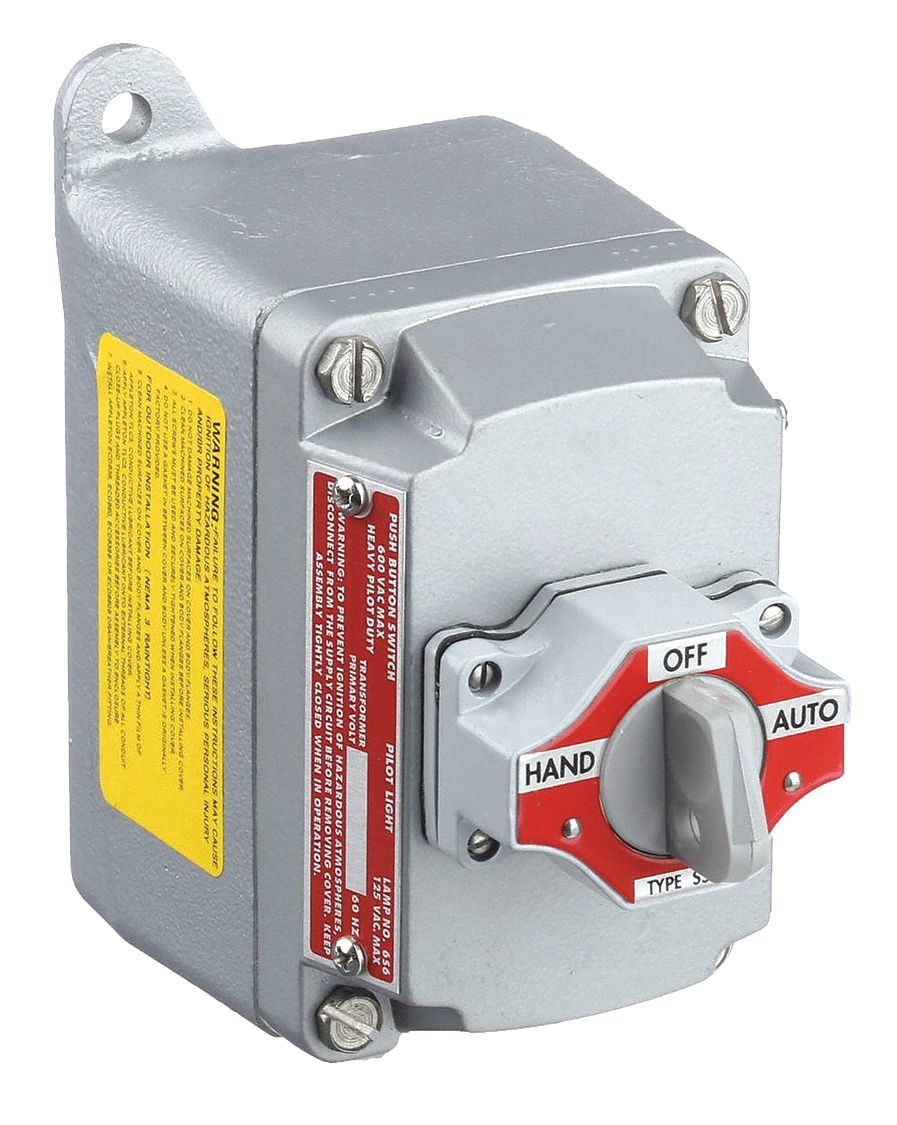 1 Gang, Selector Switch, Selector Switch Control Station - 13W116 ...