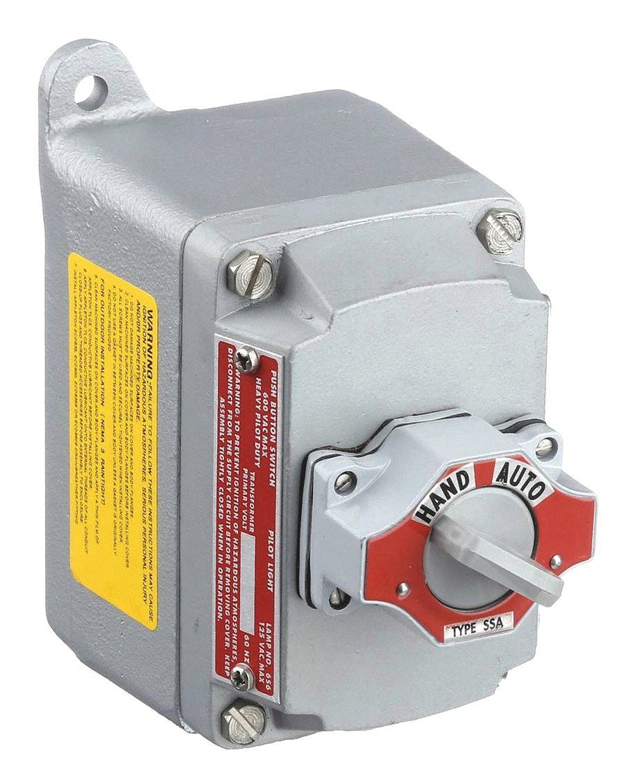 1 Gang, Selector Switch, Selector Switch Control Station - 13W117 ...