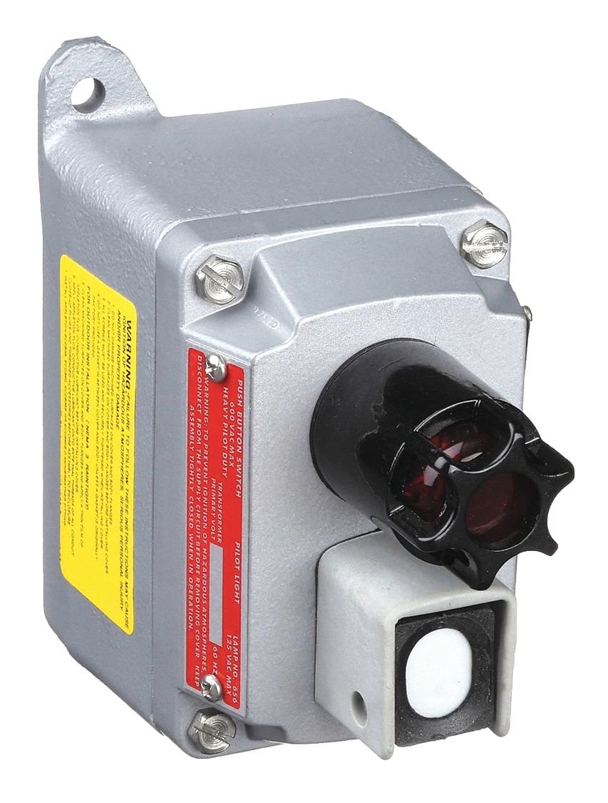 1 Gang, Push Button, Control Station - 13W121|EFDB150-J1U1 - Grainger