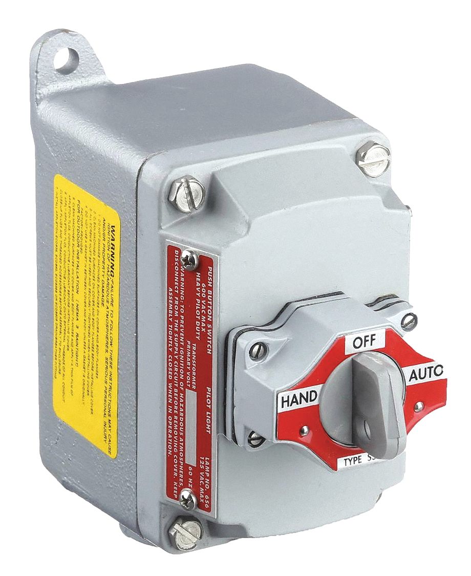 1 Gang, Selector Switch, Selector Switch Control Station - 13W128 ...