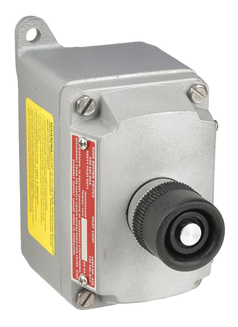 1 Gang, Push Button, Control Station - 13W131|EFDB175-DU1 - Grainger