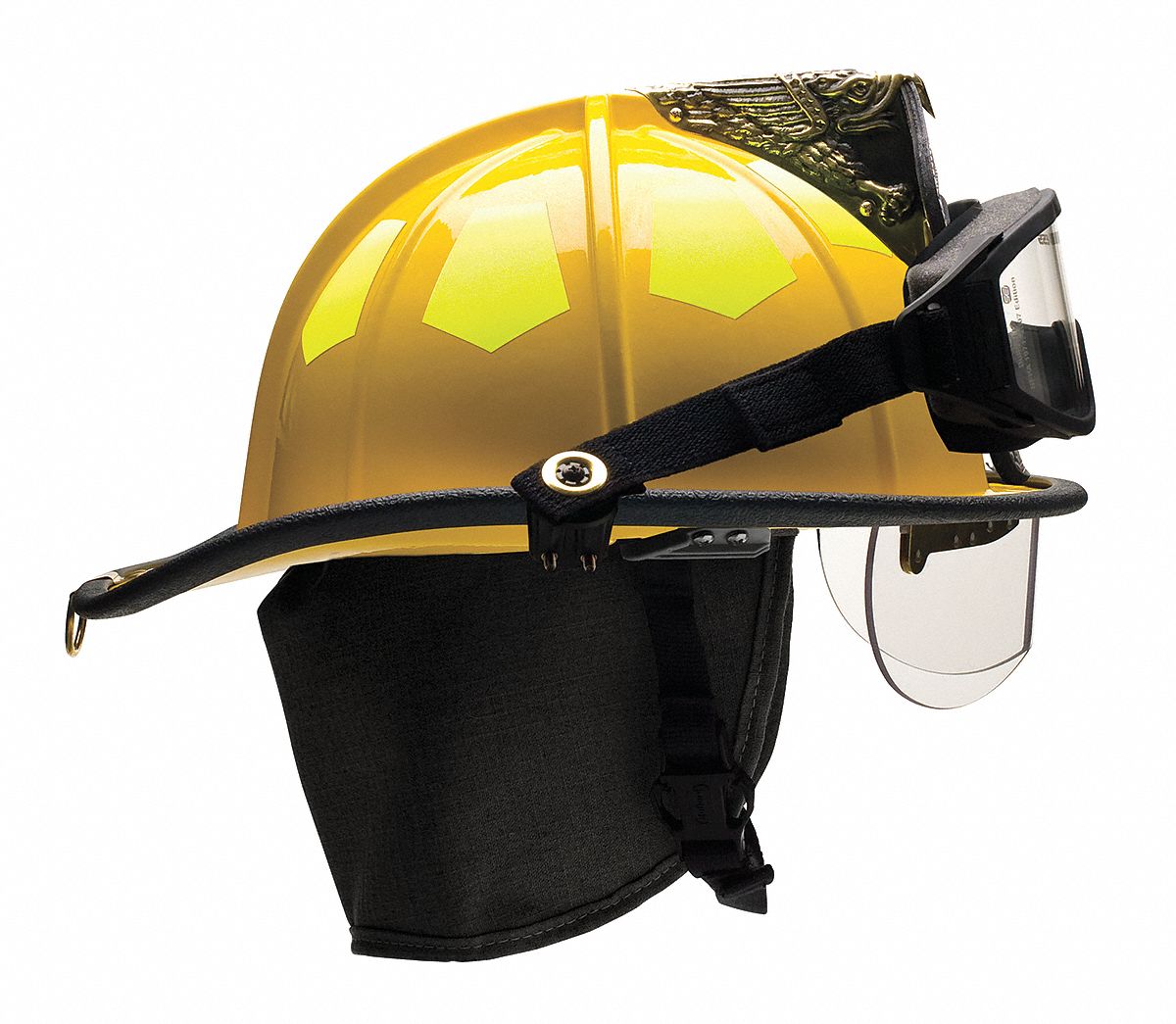 BULLARD, Yellow, Fiberglass, Fire Helmet - 13W779|US6YLBRK2 - Grainger