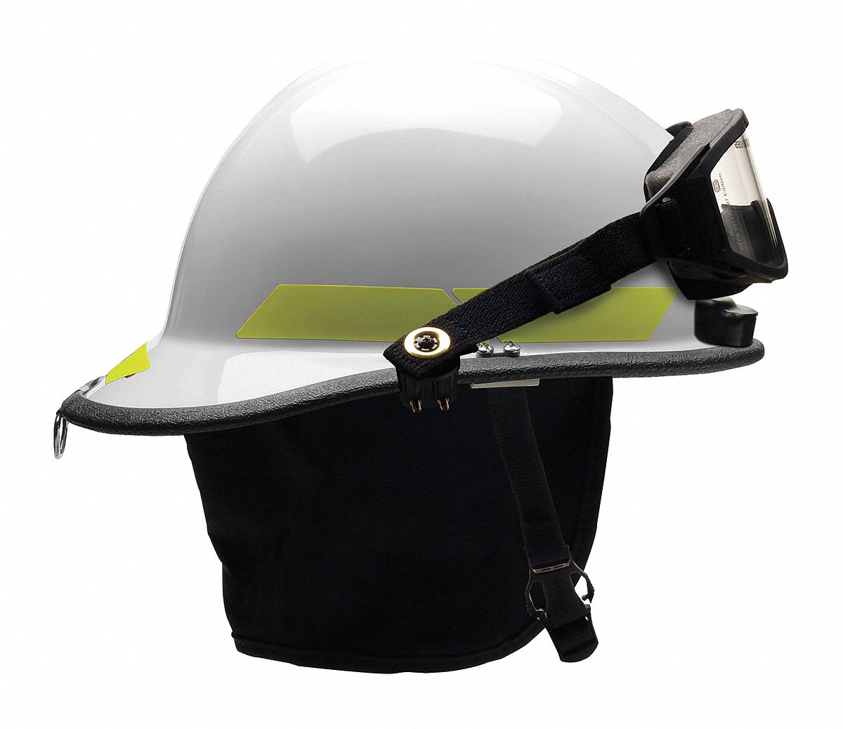BULLARD, 6-1/2 to 8 Fits Hat Size, White, Fire Helmet - 13W795 ...