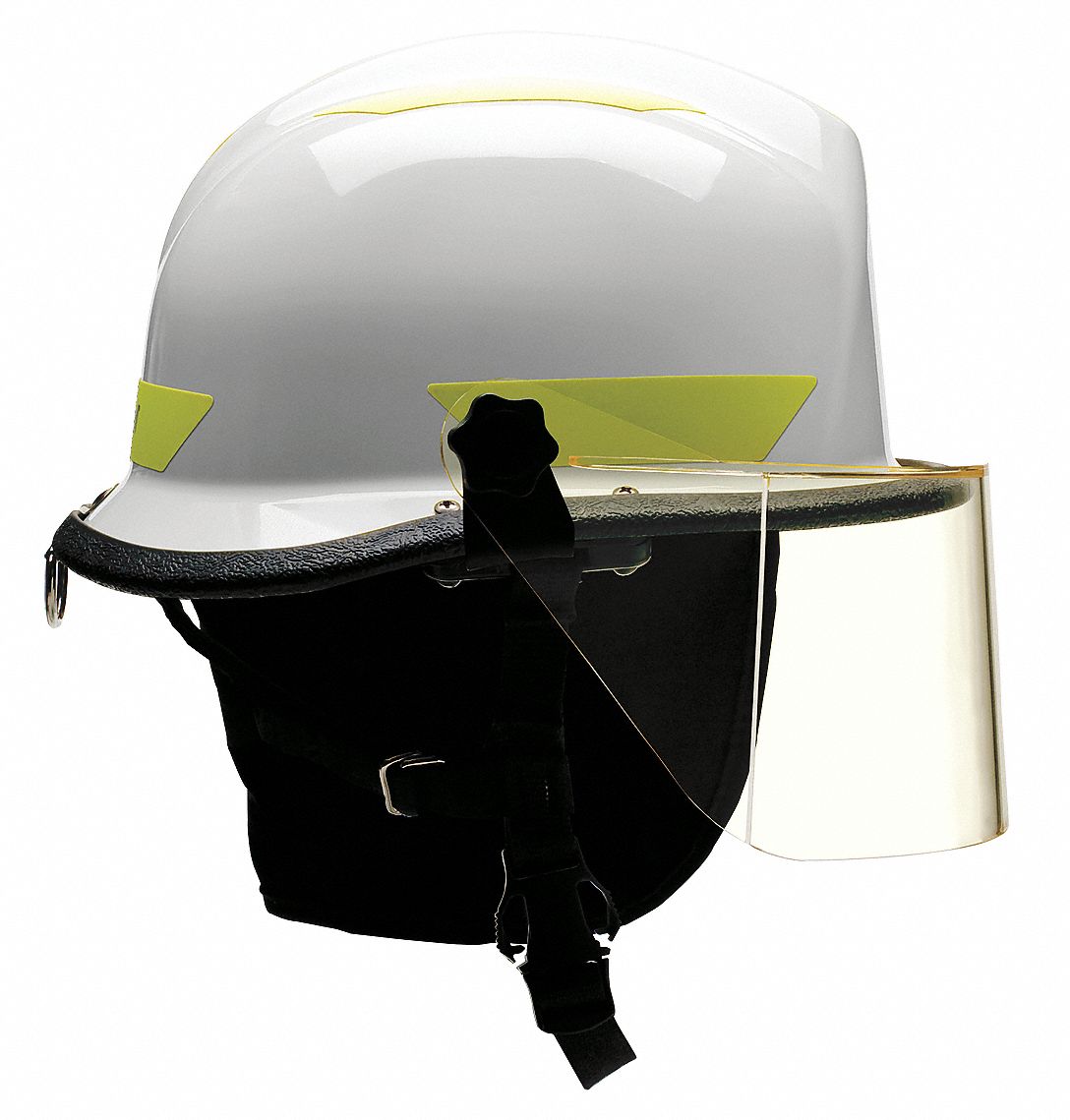 BULLARD, 6-1/2 to 8 Fits Hat Size, White, Fire/Rescue Helmet - 13W812 ...