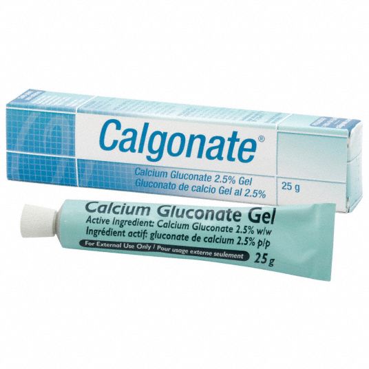 HONEYWELL NORTH Calcium Gluconate Gel, Gel, Tube, 0.880 oz, 25g ...