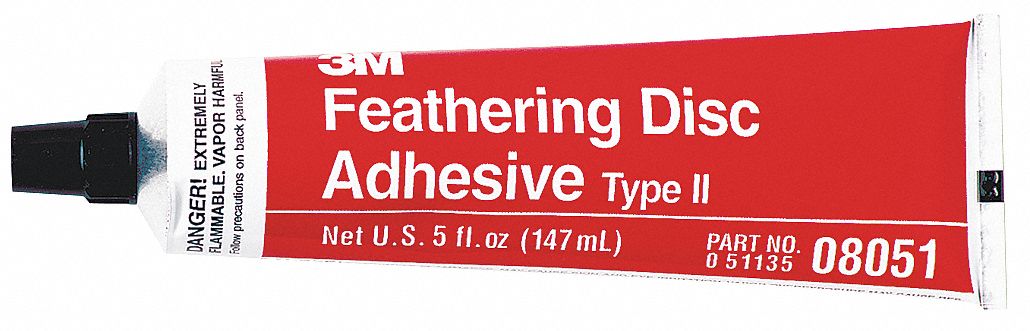 3M ADHESIVE FEATHERING DISC 150ML TUBE - Adhesive (PSA) Sanding Discs ...
