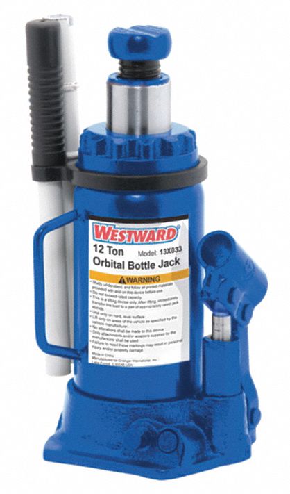 WESTWARD Gato de Botella Hidráulico Giratorio 12 ton - 13X033 | 13X033 ...
