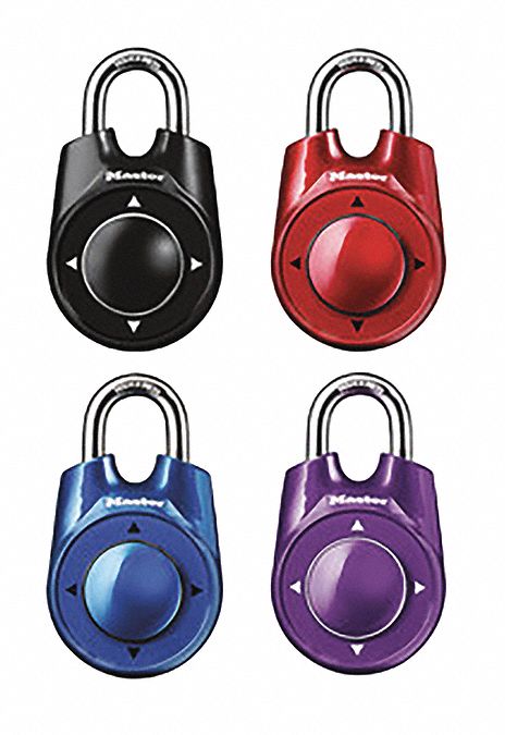MASTER LOCK LOCK MASTER COMBINATION - Combination Padlocks - MST1500ID ...
