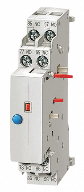 SIEMENS, Auxiliary Contact Block - 13Y502|3RV29211M - Grainger