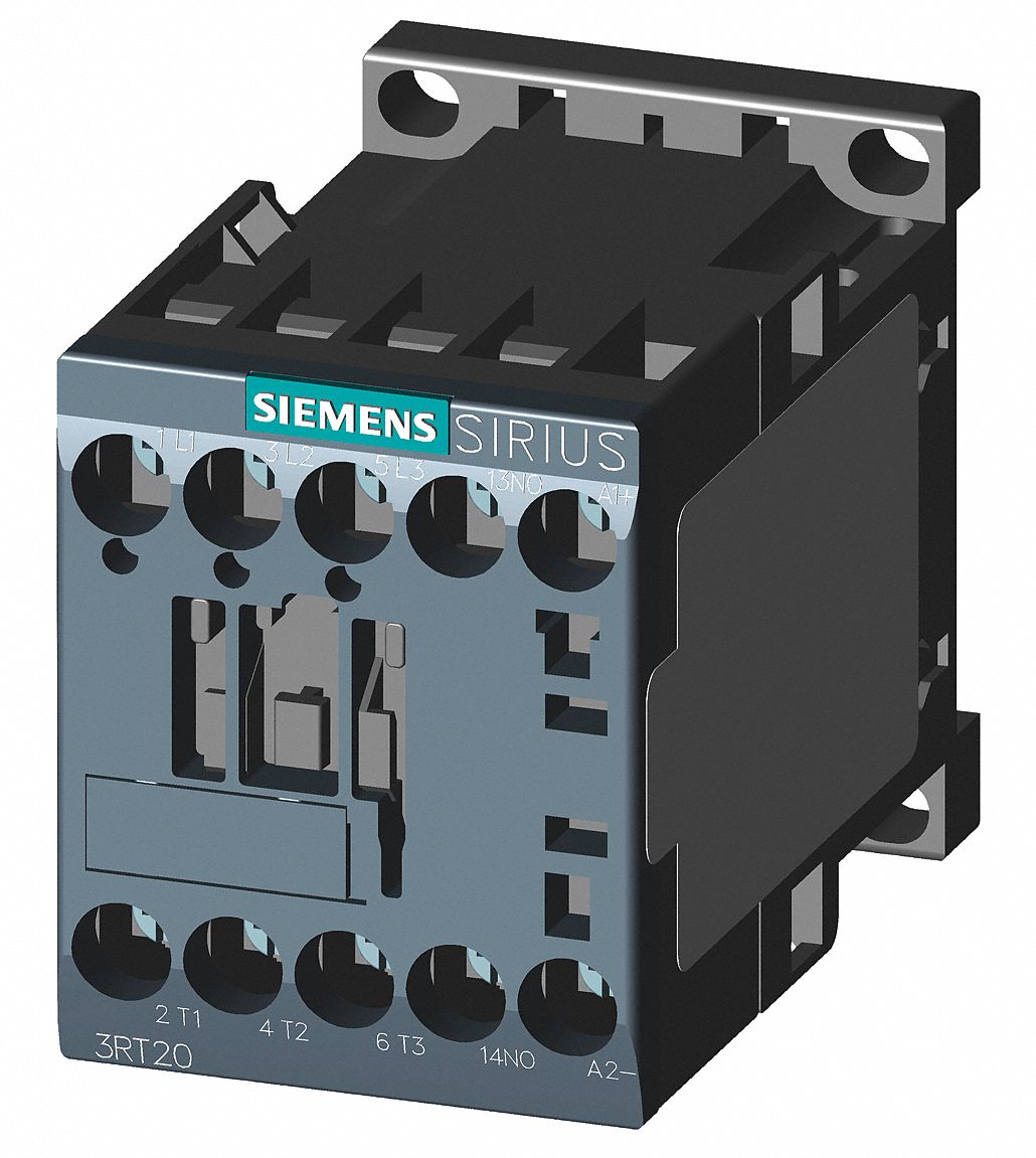 SIEMENS 24VDC IEC Magnetic Contactor; No. of Poles 3, Reversing: No, 7 ...