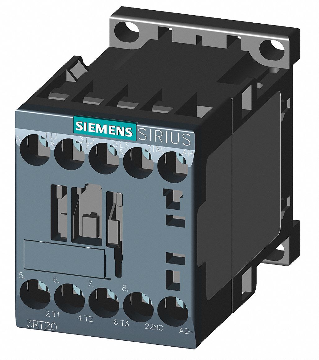 SIEMENS, Non-Reversing, 3 Poles, IEC Magnetic Contactor - 13Y540 ...