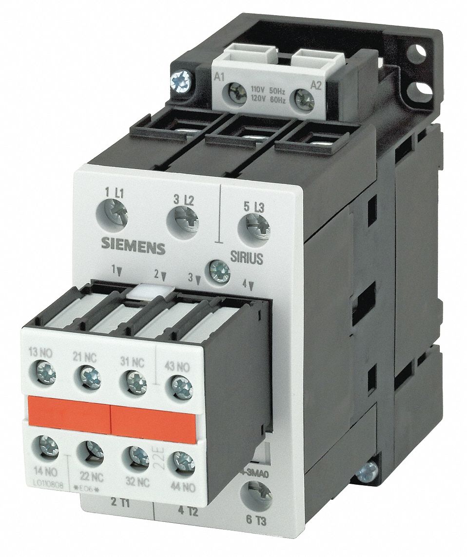 24V DC IEC Magnetic Contactor; No. of Poles 3, Reversing: No, 50 Full ...