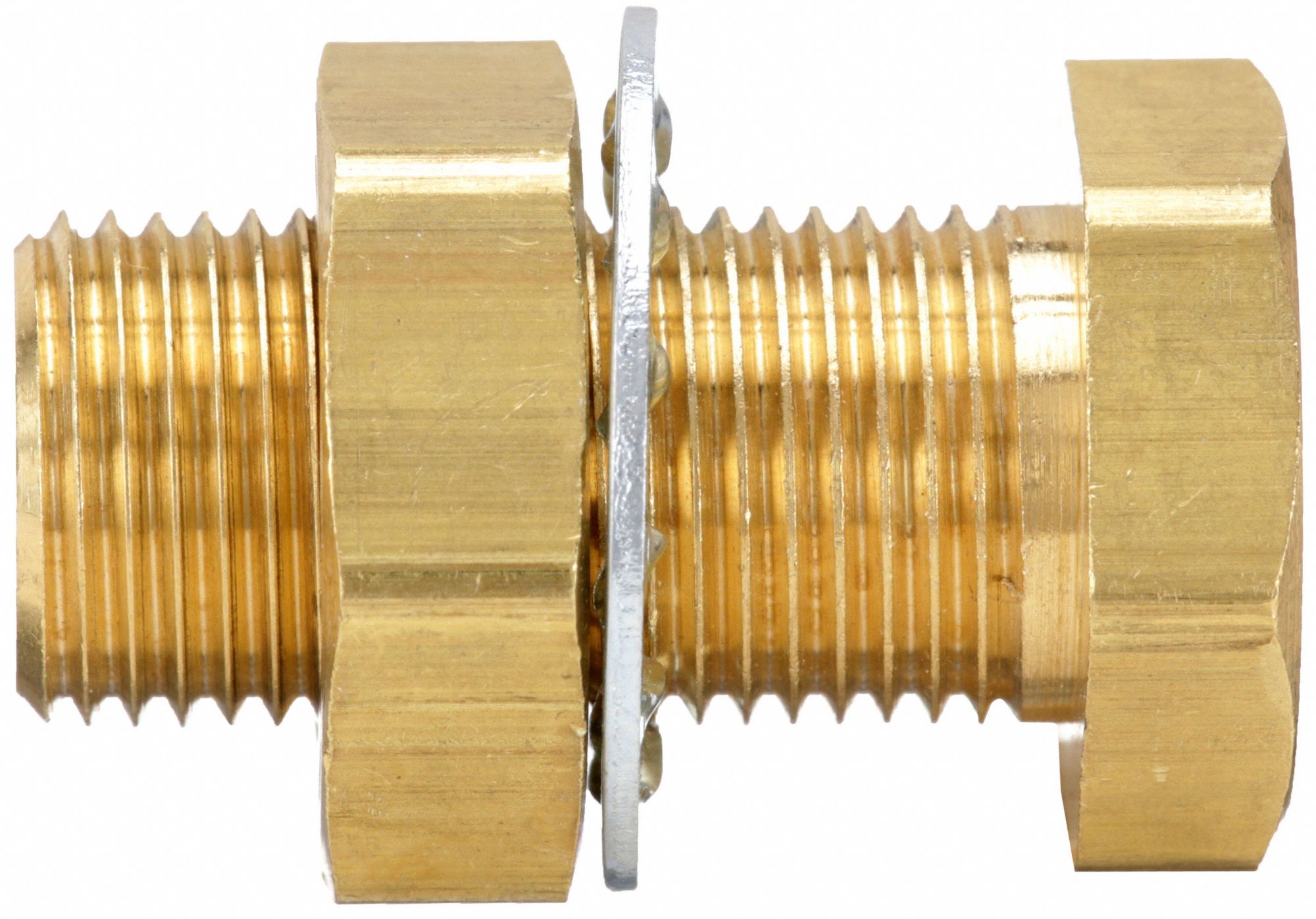 PARKER Anchor Coupling: Brass, 1/8 in x 1/8 in Fitting Pipe Size ...
