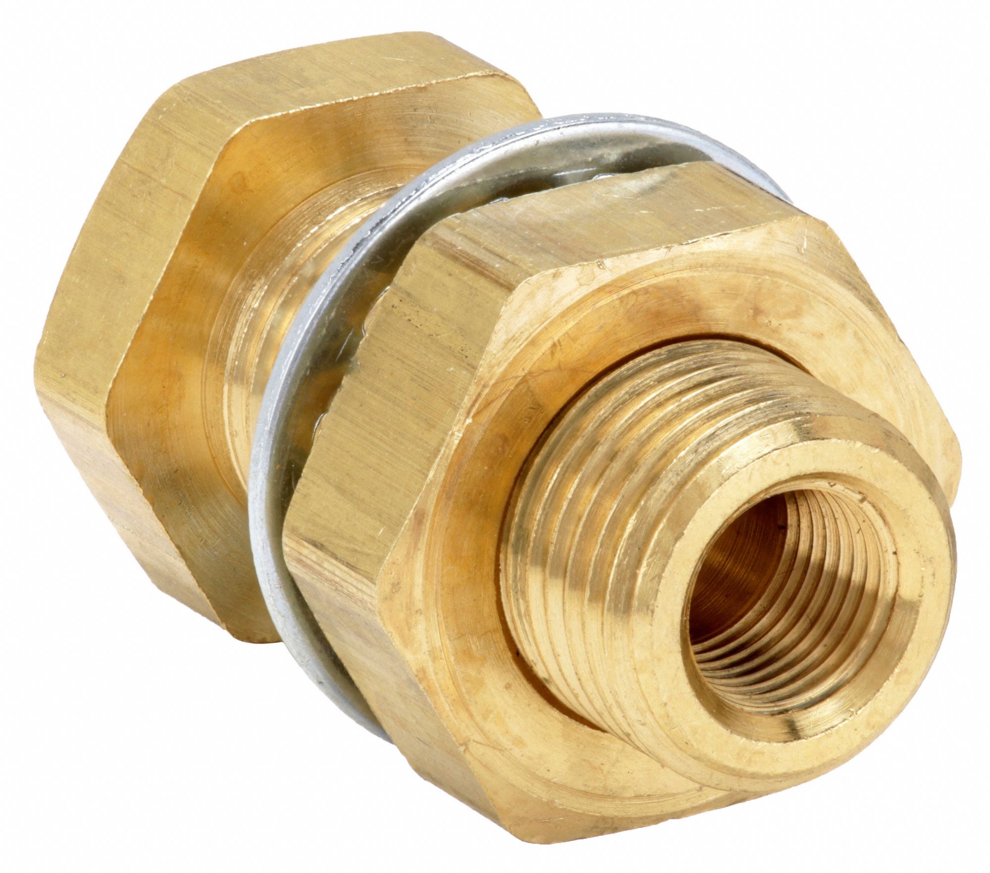 PARKER Anchor Coupling: Brass, 1/8 in x 1/8 in Fitting Pipe Size ...