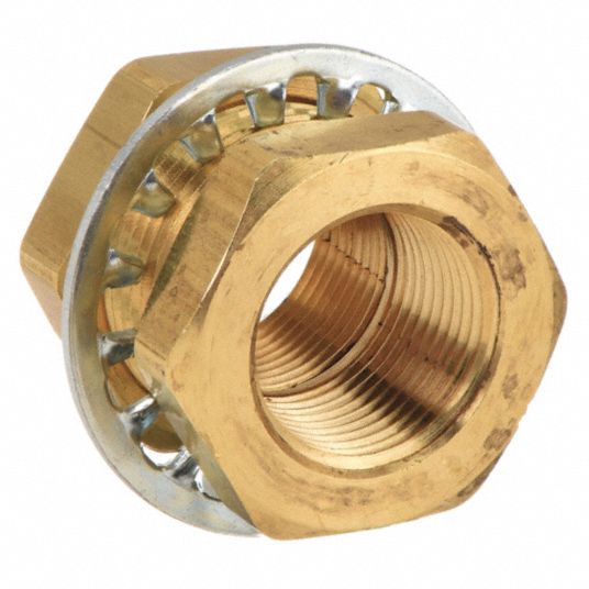 Brass, 3/4 in x 3/4 in Fitting Pipe Size, Anchor Coupling - 13Y871 ...