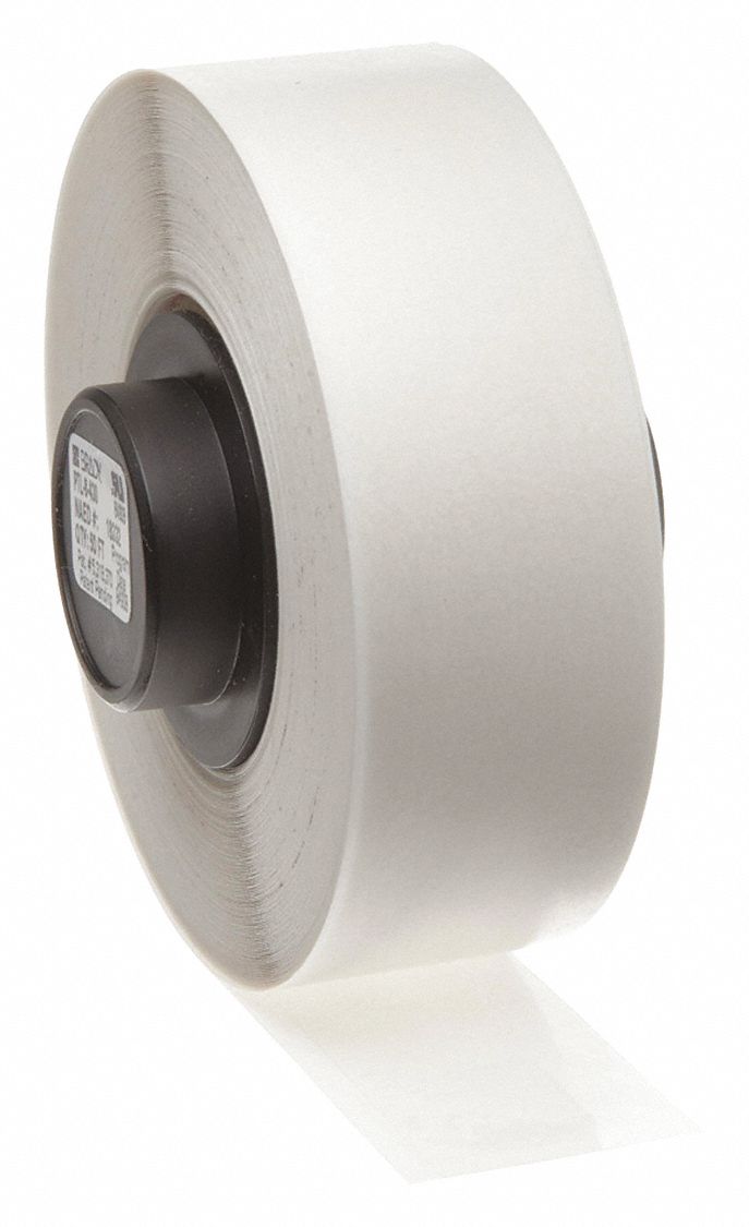 1/2 in x 50 ft, Autoclavable Polyester, Continuous Label Roll - 13Y971 ...