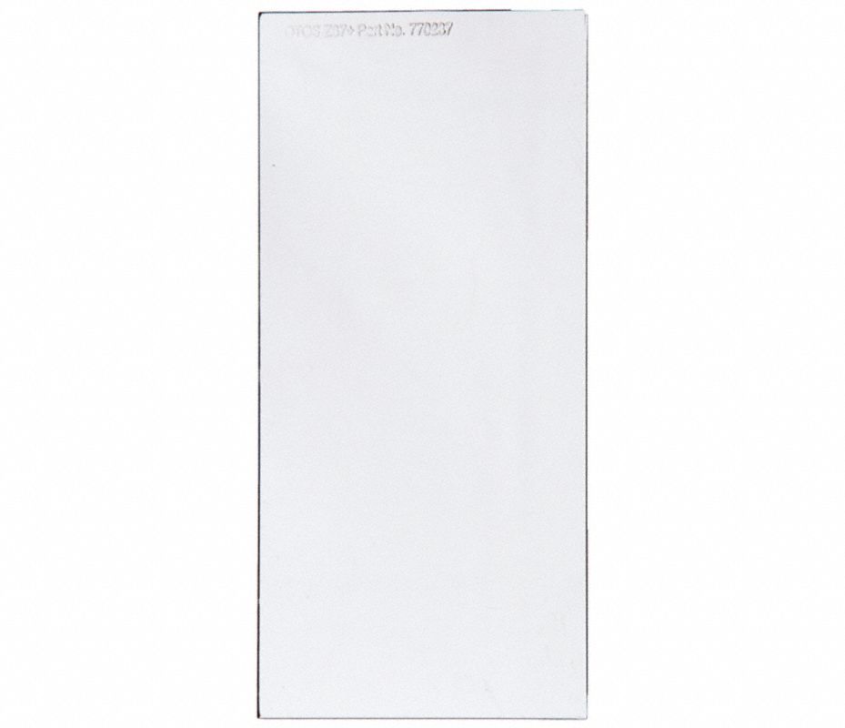 MILLER ELECTRIC Lente de Cristal , 4-1/4 x 2 pulg. , Piezas por paquete ...