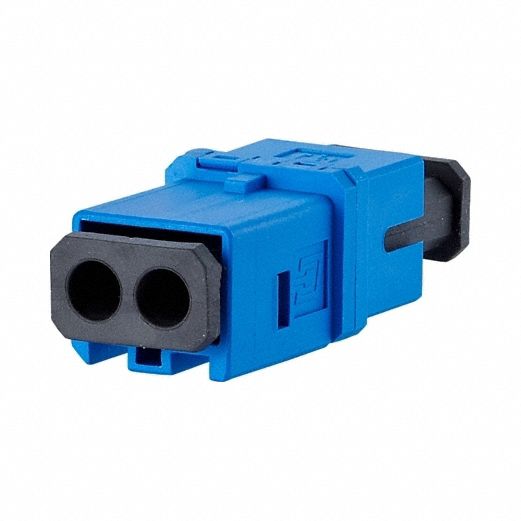 METZ CONNECT, Snap-In, Plastic, Fiber Optic Adapter Insert - 802KY8 ...
