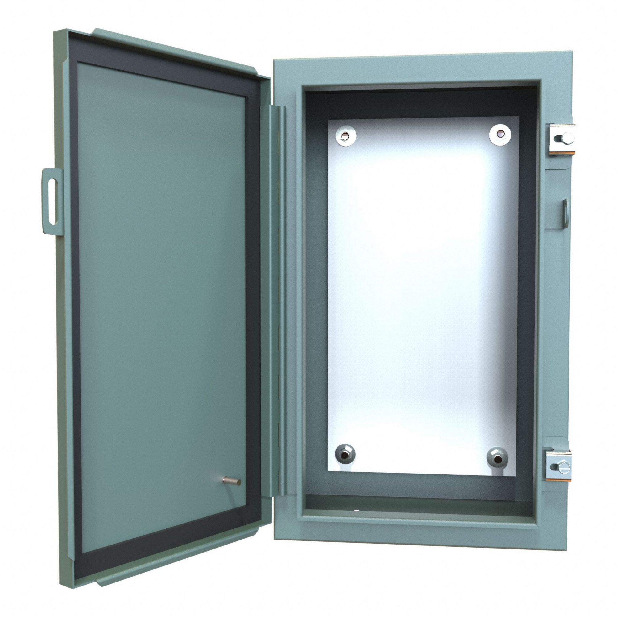 HAMMOND, Steel, 20 in x 12 in x 8 in, Electrical Enclosure - 888G09 ...