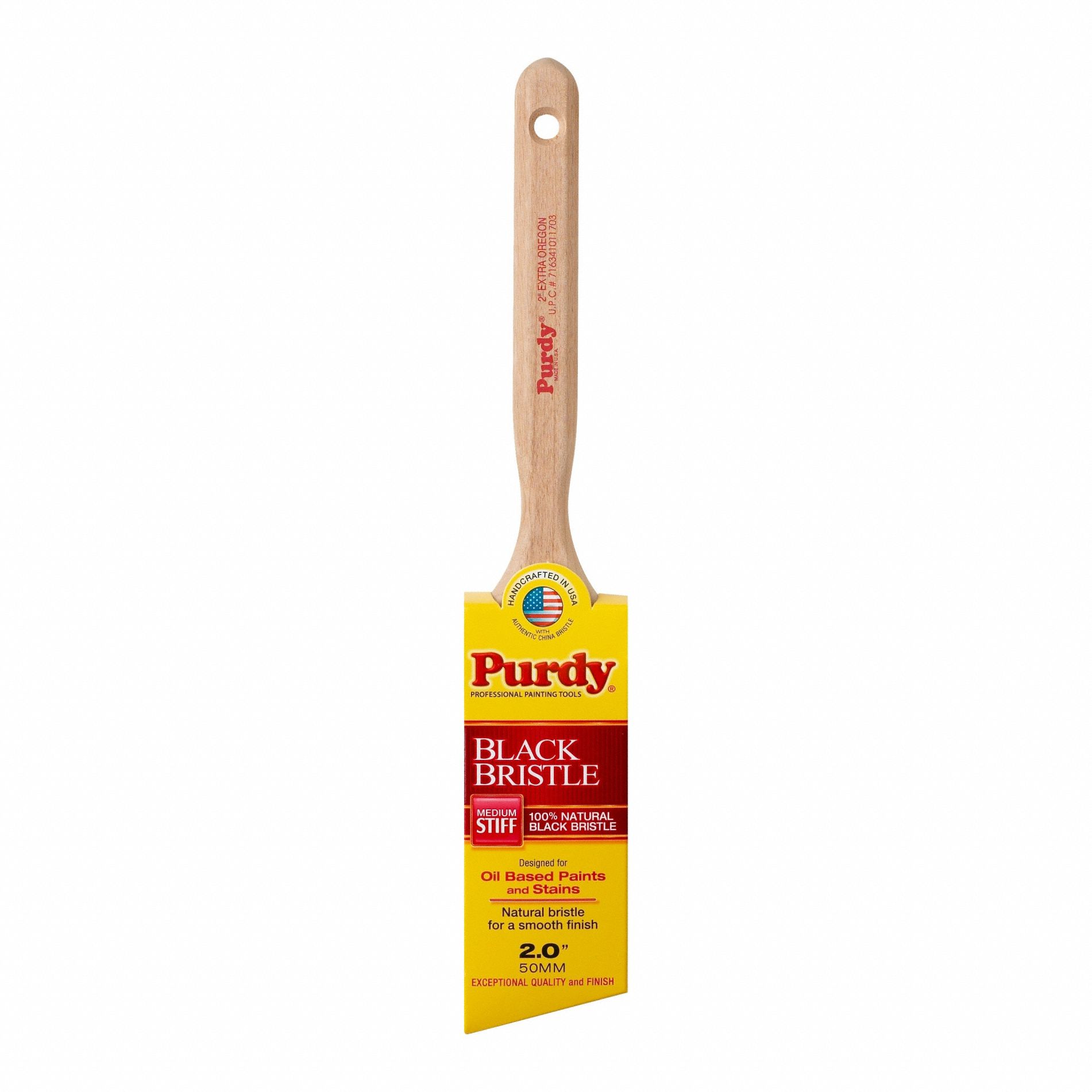 PURDY, Angle Sash Brush, 2 in, Hog Hair Paint Brush - 394NV0|145116020 ...