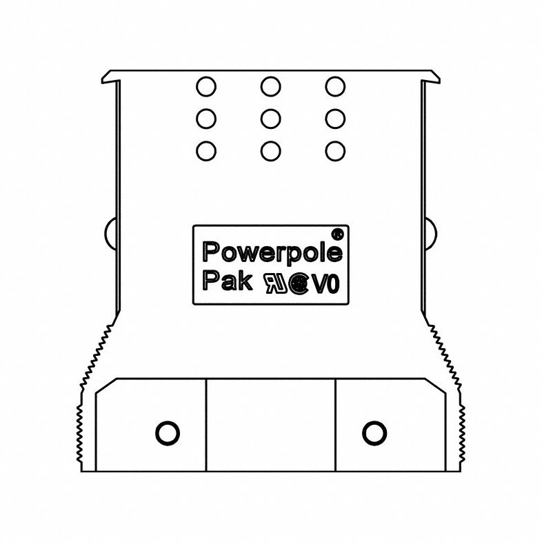 ANDERSON POWER PRODUCTS, PP15 to PP45, Black, Housing - 820PR5|1461G3 ...