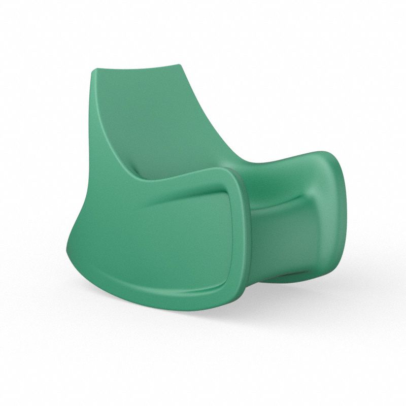 CORTECH, Green Seat Color, Polyethylene Seat Material, Radial Rocker ...