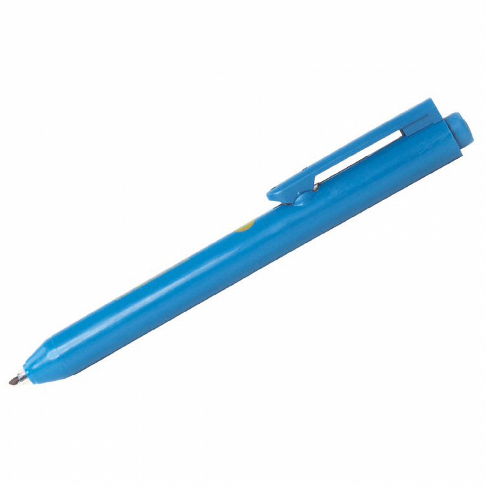 DETECTAMET, INC., Black, Retractable, Permanent Marker - 272G60|147-A05 ...
