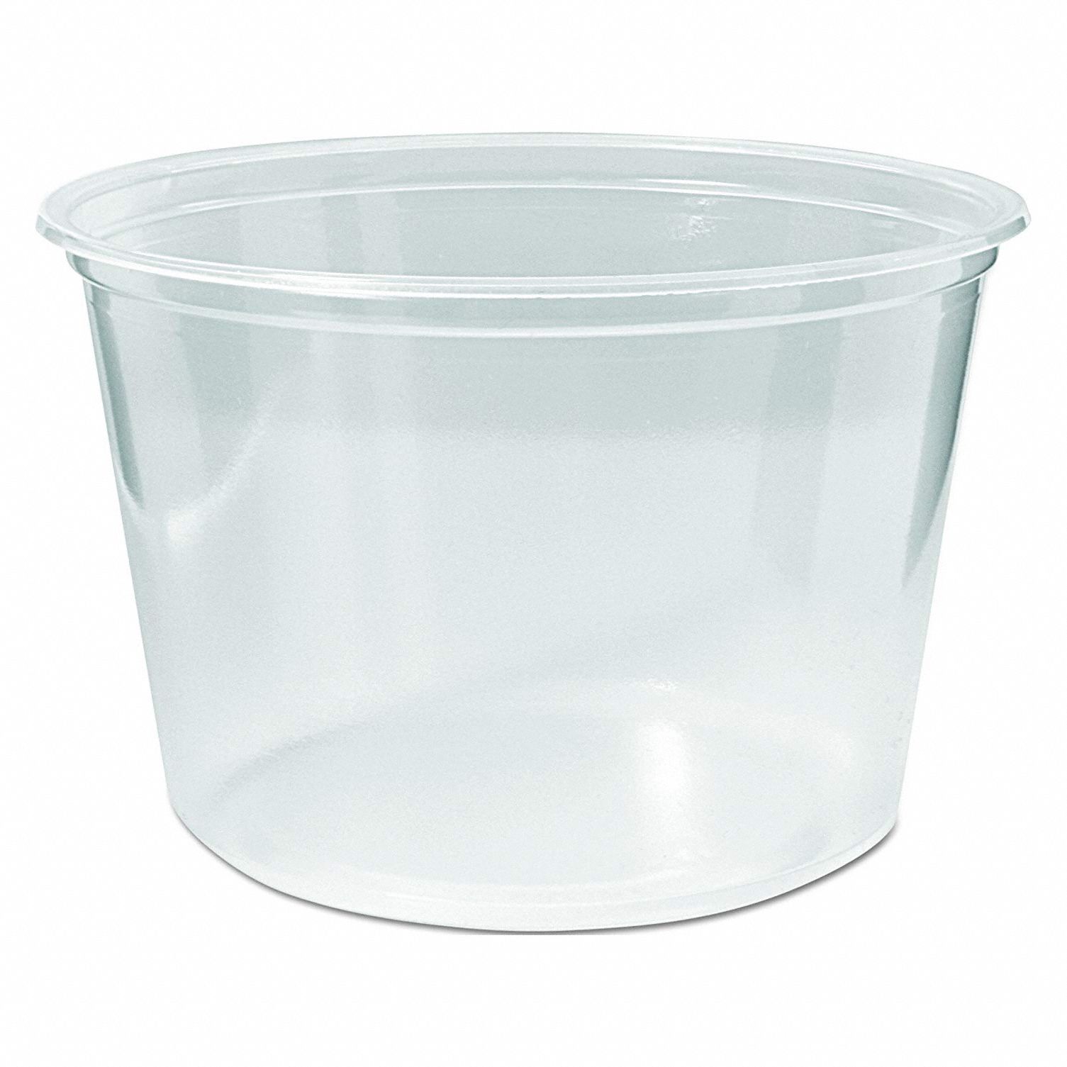 Polypropylene, 1 Compartments, Disposable Carry-Out Food Container ...